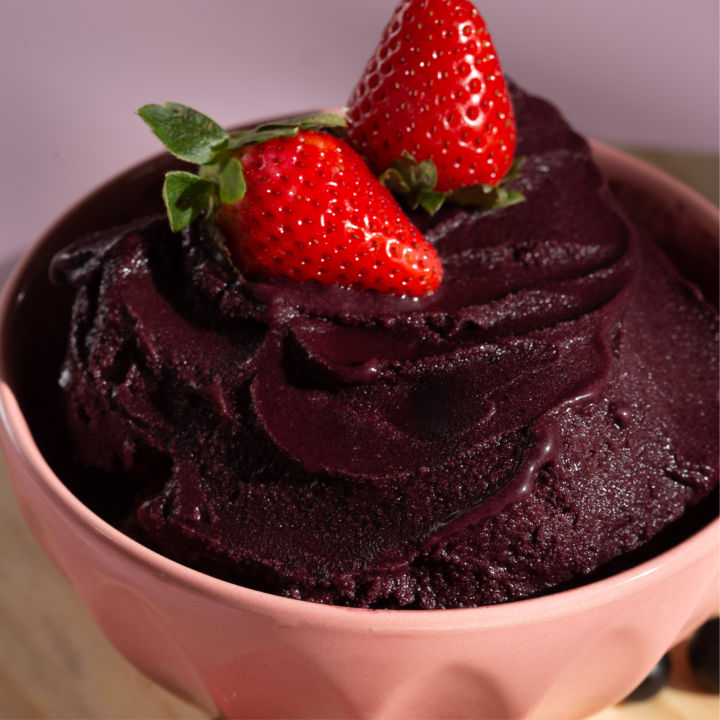 Açaí com Morango – Açaí Fruit Show – Seja um Franqueado Show!
