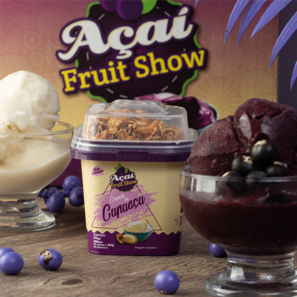 Açaí com Cupuaçu – Açaí Fruit Show – Seja um Franqueado Show!