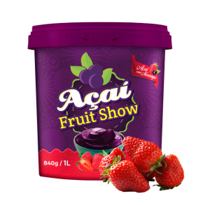 Açaí com Morango – Açaí Fruit Show – Simplesmente Apaixonados por Açaí