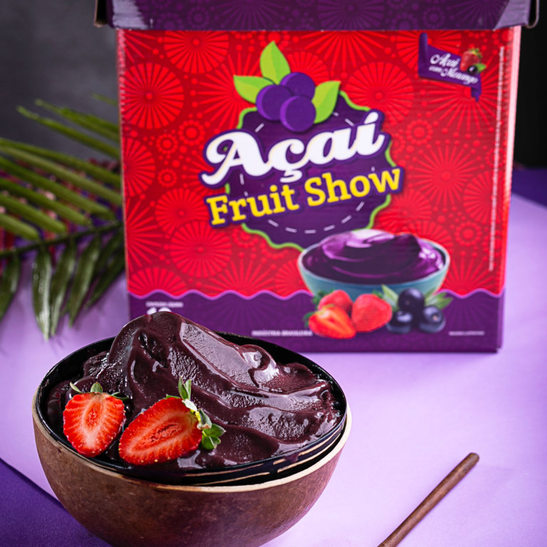 Açaí com Morango – Açaí Fruit Show – Seja um Franqueado Show!