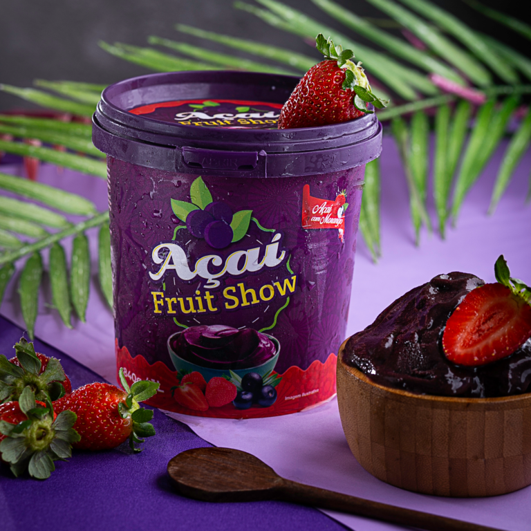 Açaí com Morango – Açaí Fruit Show – Simplesmente Apaixonados por Açaí