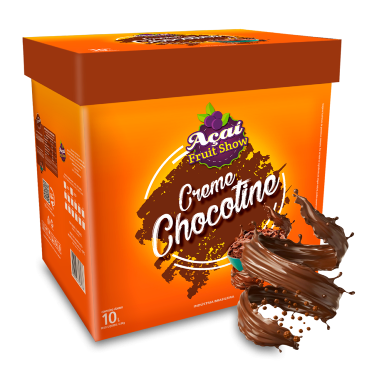 Creme Chocotine – Açaí Fruit Show – Seja um Franqueado Show!